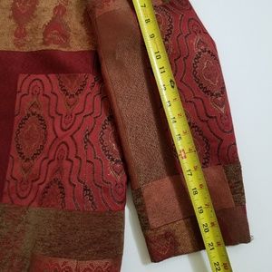 Russell Kemp | Jackets & Coats | Vtg Russell Kemp 6 Jacquard Patchwork ...